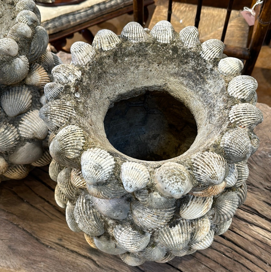 Pair French Shell Jardinieres – HeatherCookAntiques