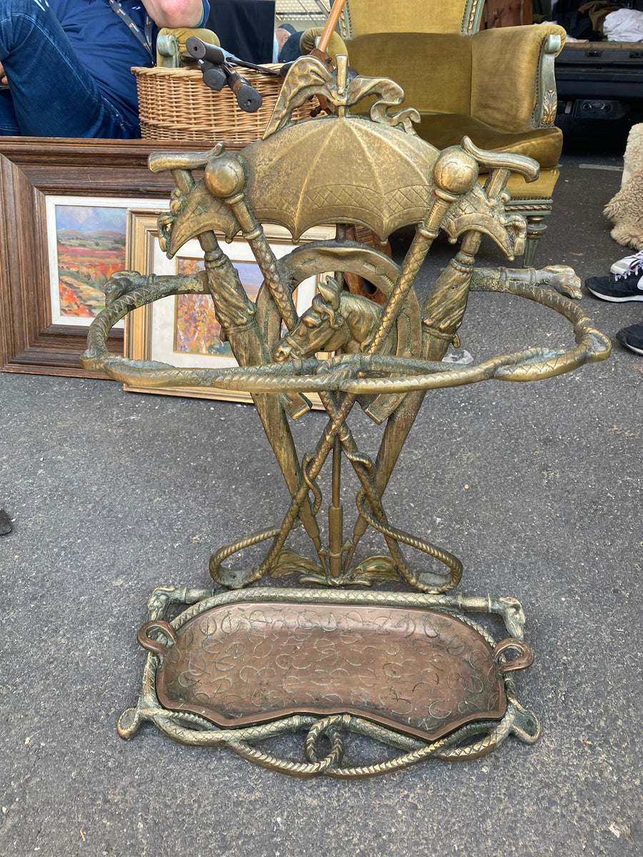 Spanish Bronze Umbrella Stand – HeatherCookAntiques