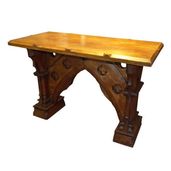 English Gothic Altar Table – HeatherCookAntiques