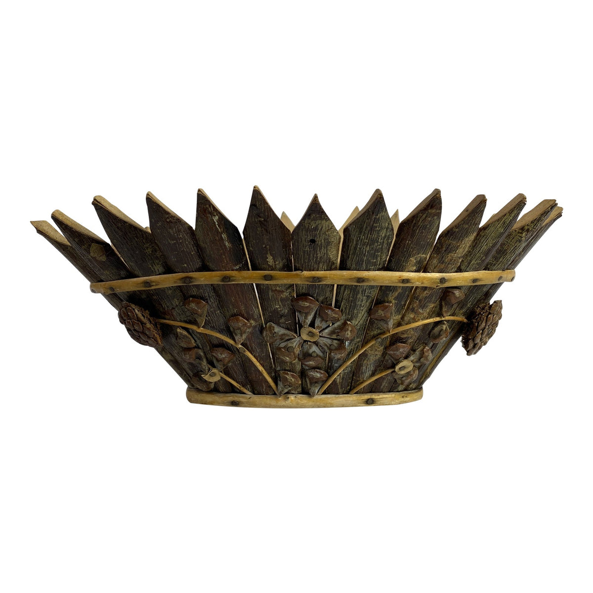 Late 19th Century French Tramp Art Basket – HeatherCookAntiques