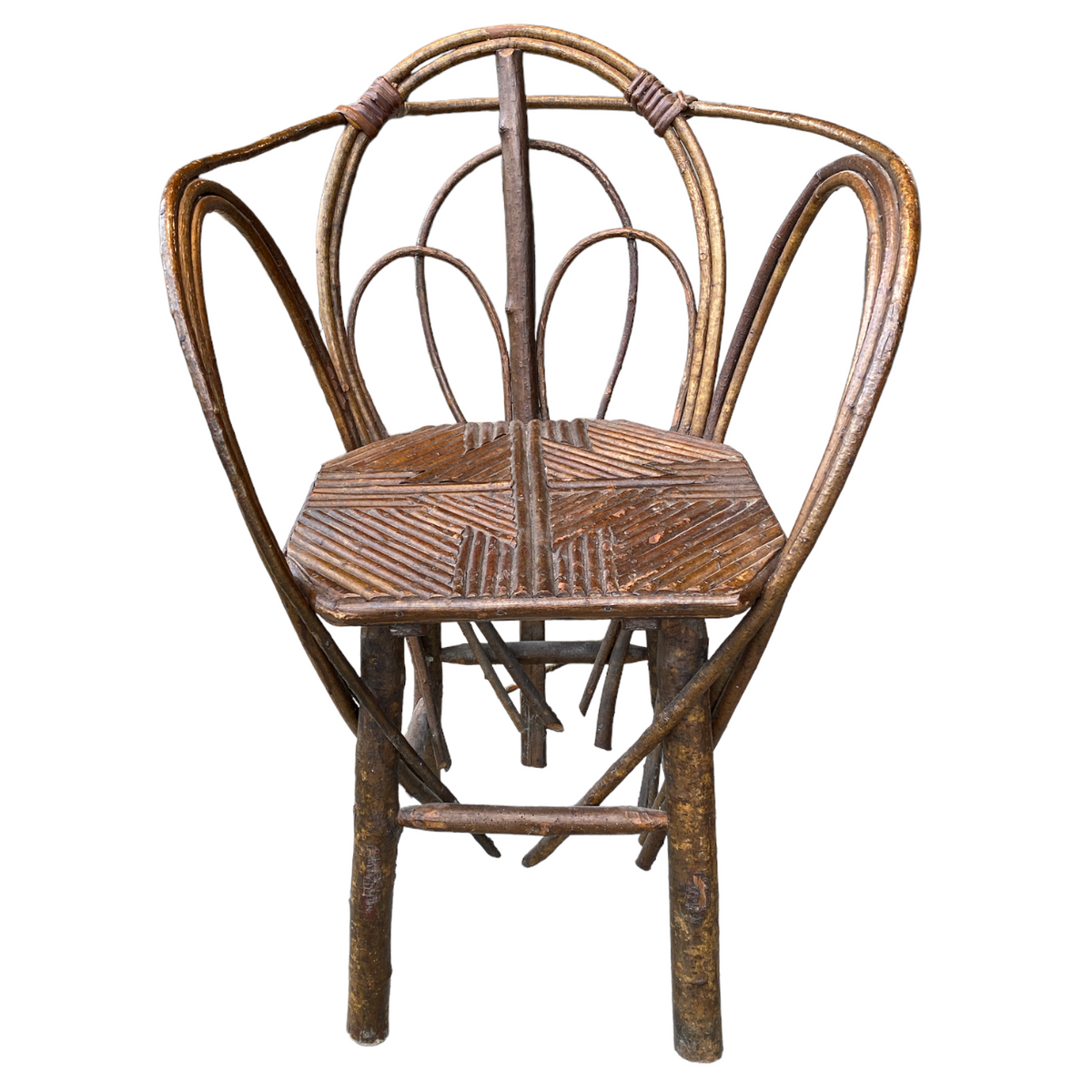 French Tramp Art Chair – HeatherCookAntiques